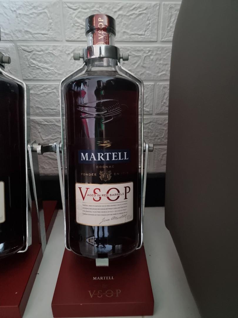 Martell VSOP 3L with cradle, Food & Drinks, Alcoholic Beverages on Carousell