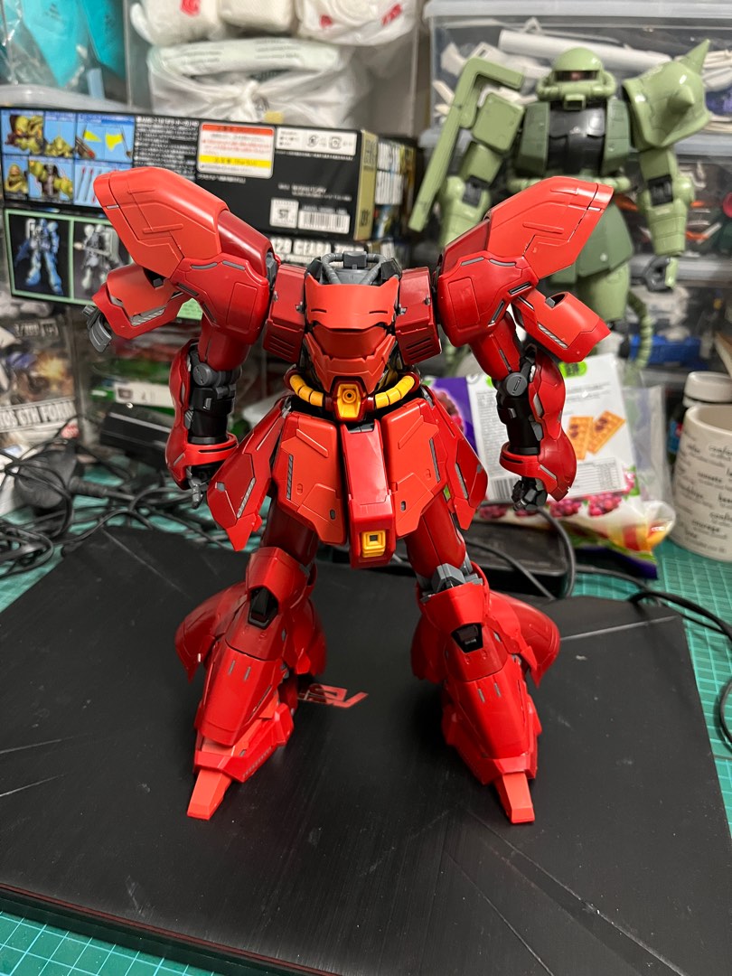 Mg sazabi gundam, Hobbies & Toys, Toys & Games on Carousell