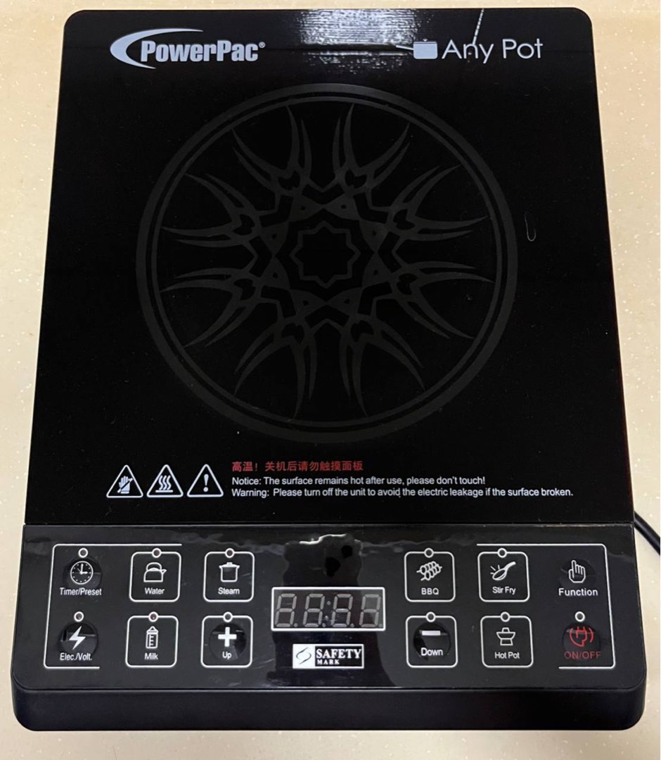 PowerPac Ceramic Cooker (Any Pot), TV & Home Appliances, Kitchen ...