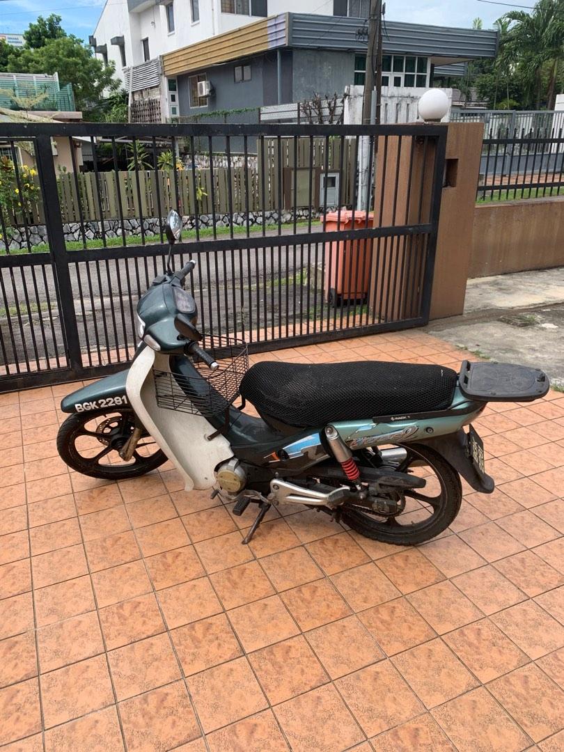 2002 Modenas Kriss AN110H Motorcycle, Motorbikes on Carousell