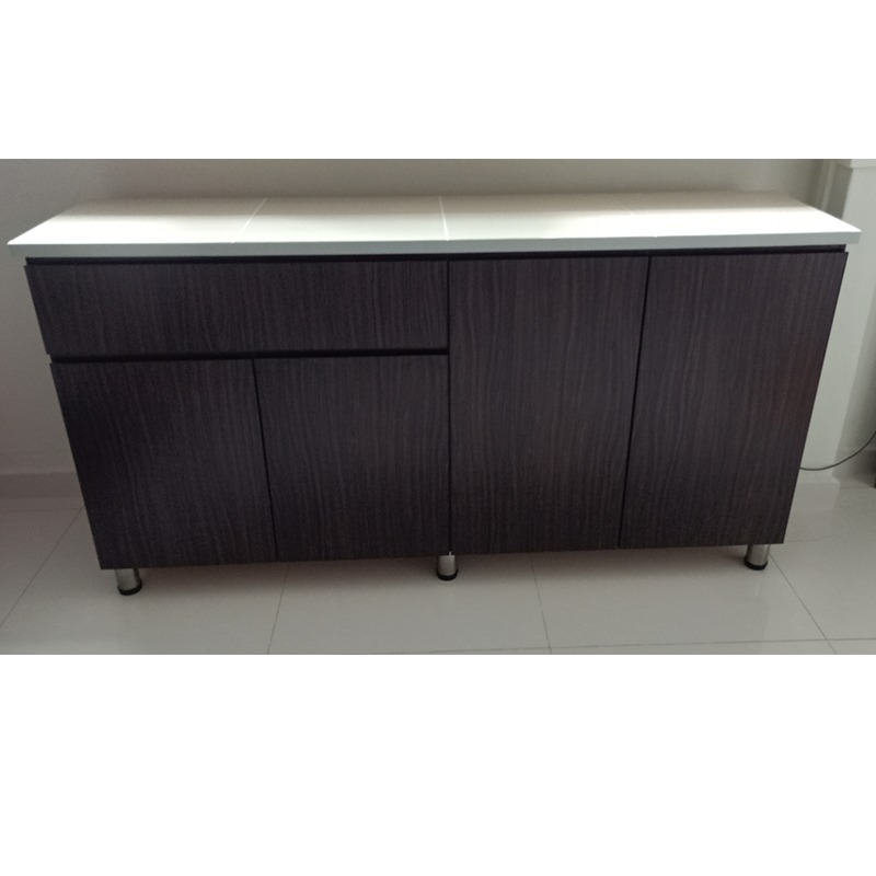 Multi-function cabinet sideboard 4 door Kitchen Cabinet, Furniture ...