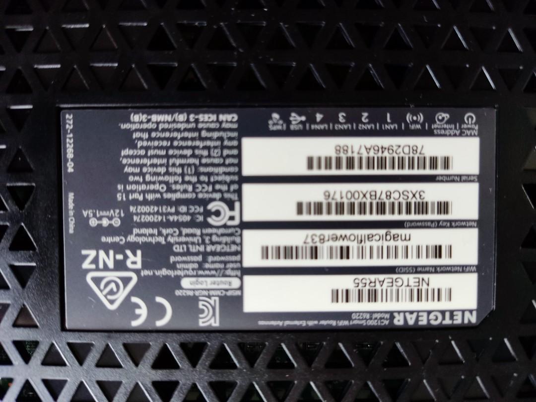 Netgear AC 1200 dual band router working conditions, Computers & Tech ...