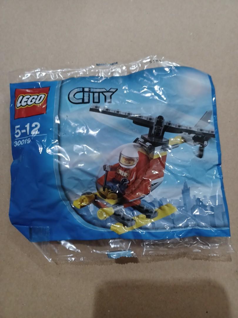 NEW Lego City 30311 Swamp Police Helicopter 30019 fire helicopter 30017 ...