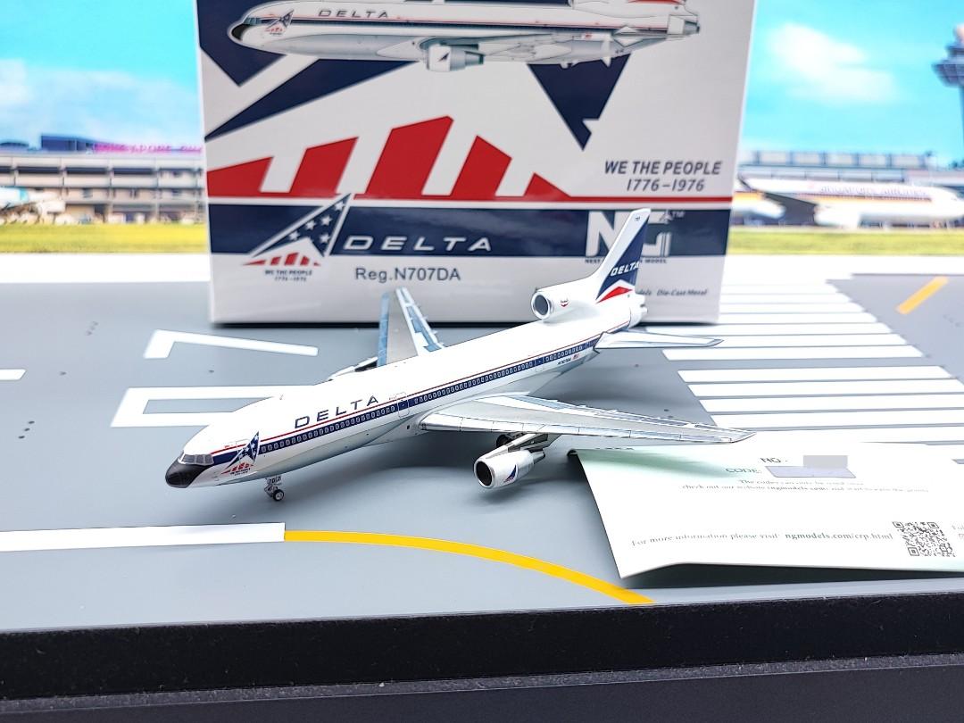 NG Models 1:400 Lockheed L-1011 Delta Airlines (We The People Livery ...