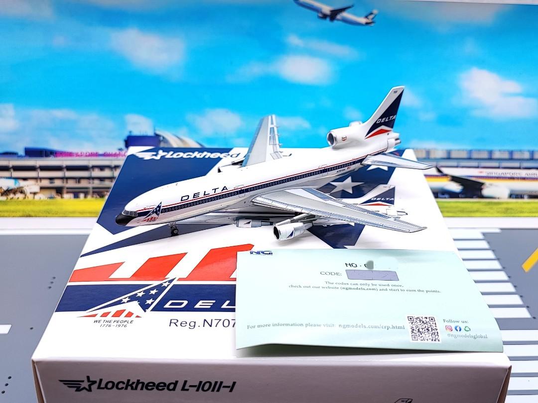NG Models 1:400 Lockheed L-1011 Delta Airlines (We The People Livery ...