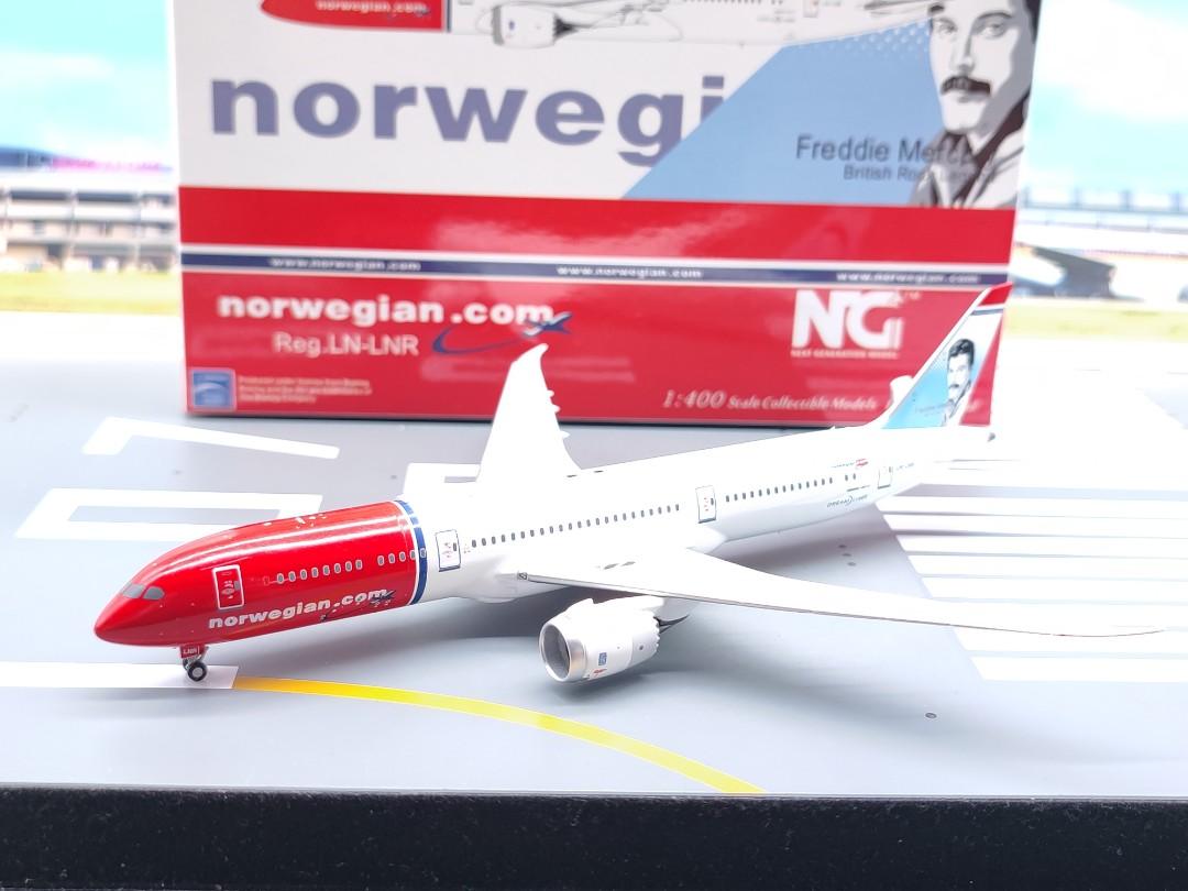 NG Models 1:400 Norwegian Air B787-9 (Freddie Mercury Livery) LN-LNR ...