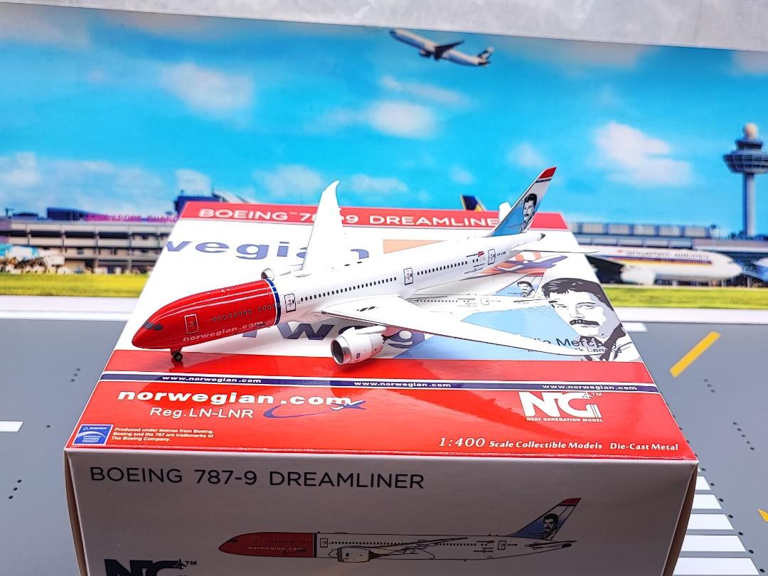 NG Models 1:400 Norwegian Air B787-9 (Freddie Mercury Livery) LN-LNR ...