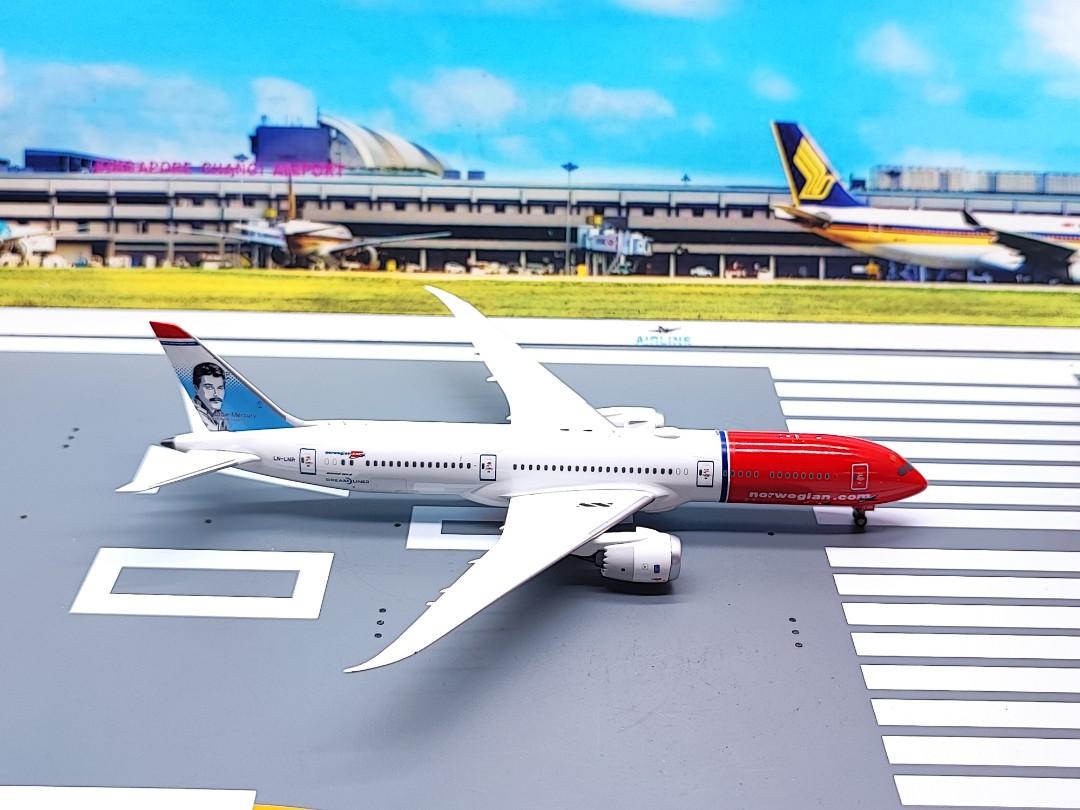 NG Models 1:400 Norwegian Air B787-9 (Freddie Mercury Livery) LN-LNR ...