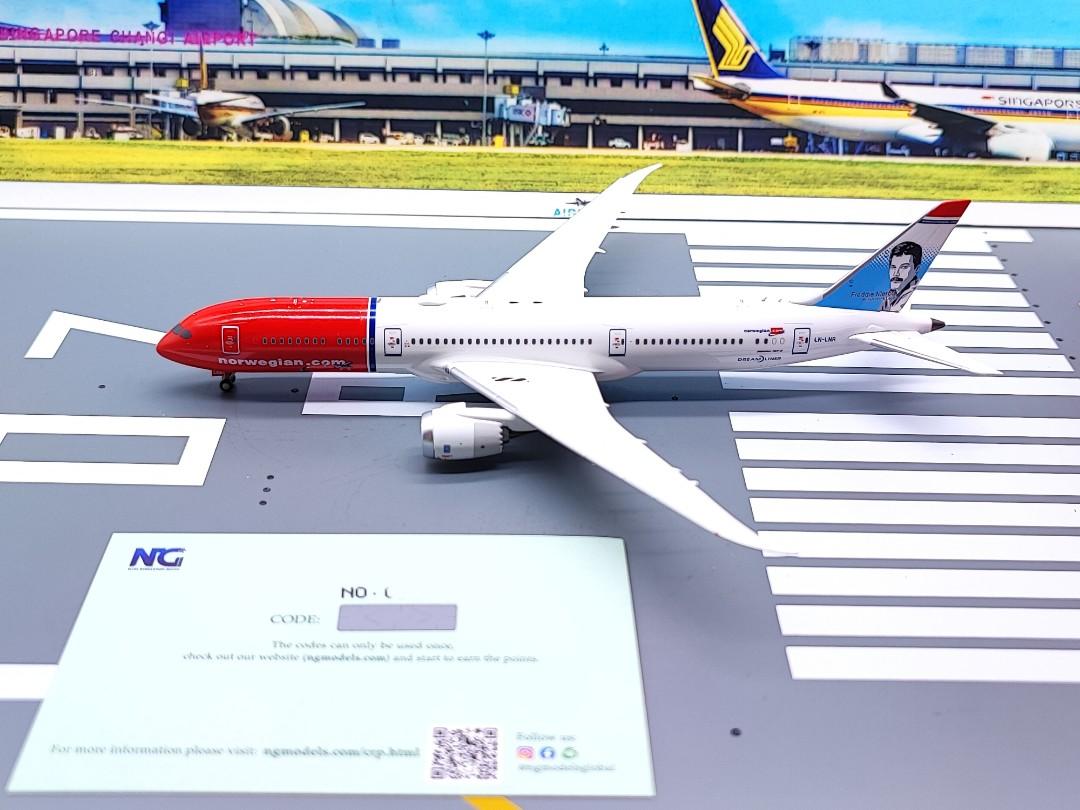 NG Models 1:400 Norwegian Air B787-9 (Freddie Mercury Livery) LN-LNR ...