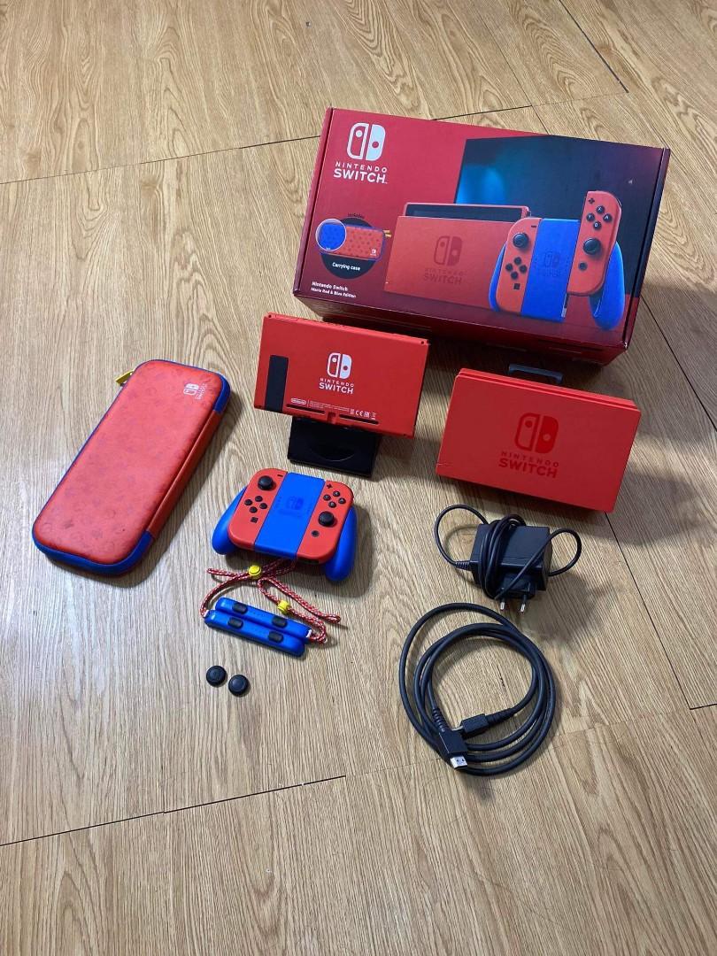 Nintendo Switch V2 mario edition, Video Gaming, Video Game Consoles ...