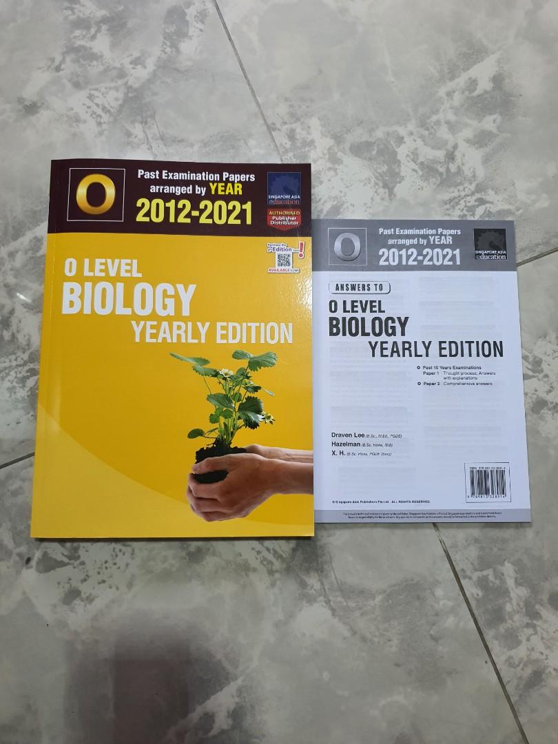 O Level Biology TYS, Hobbies & Toys, Books & Magazines, Assessment ...