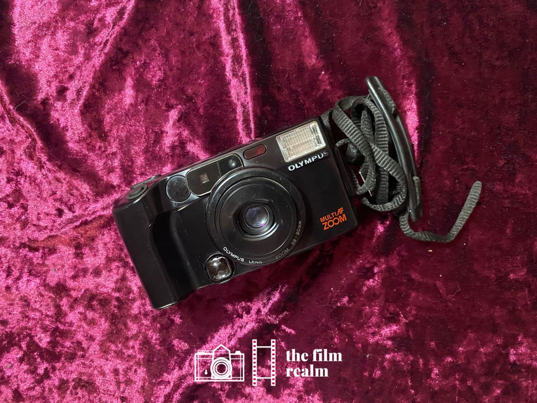 OLYMPUS AZ-200 SUPERZOOM FILM CAMERA, Photography, Cameras on Carousell