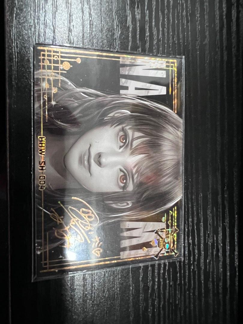 One Piece - Fans card - Nami with printed signature, Hobbies & Toys ...