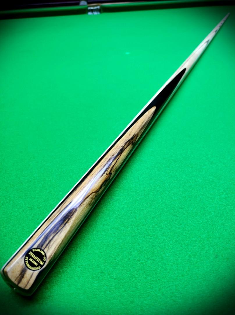 One piece full shaft snooker billiards cue, Sports Equipment, Sports ...