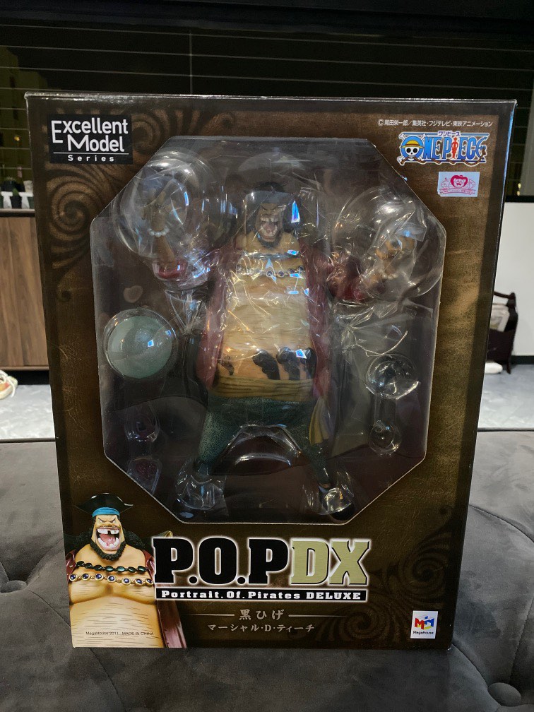 One Piece P.O.P DX: Black Beard (Jap), Hobbies & Toys, Toys & Games on ...