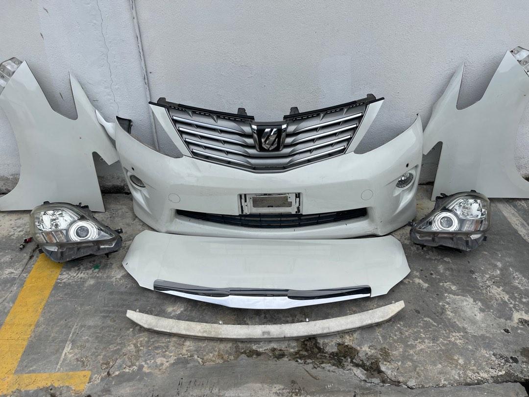 Original Alphard Anh20 headlamp bumper set, Auto Accessories on Carousell