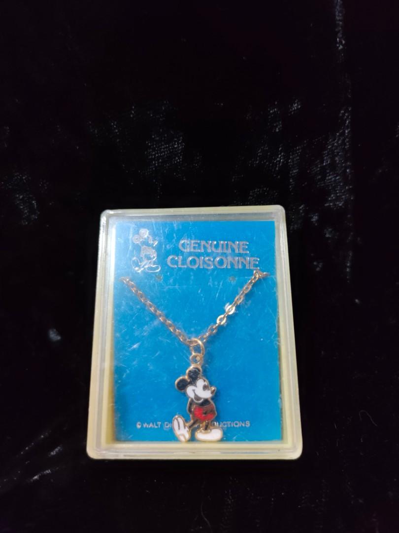 Original Disney Mickey Mouse Necklace, Women's Fashion, Jewelry ...