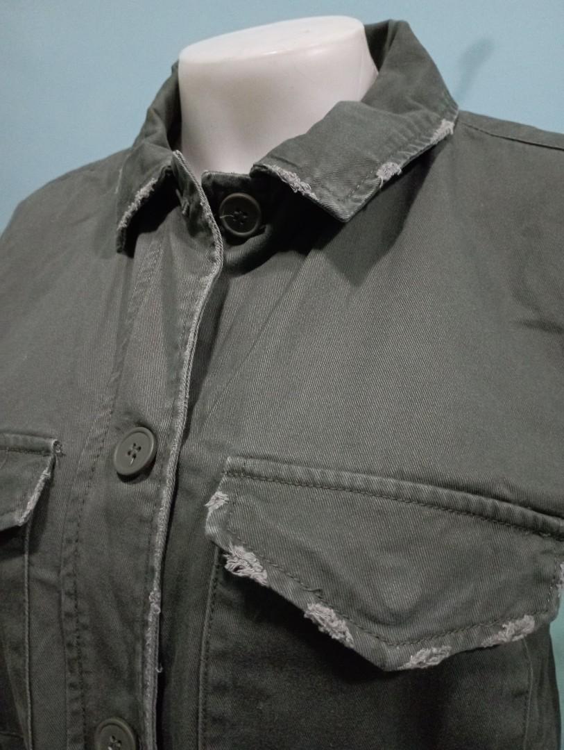 Original Factorie Military Attire Jacket, Women's Fashion, Coats ...