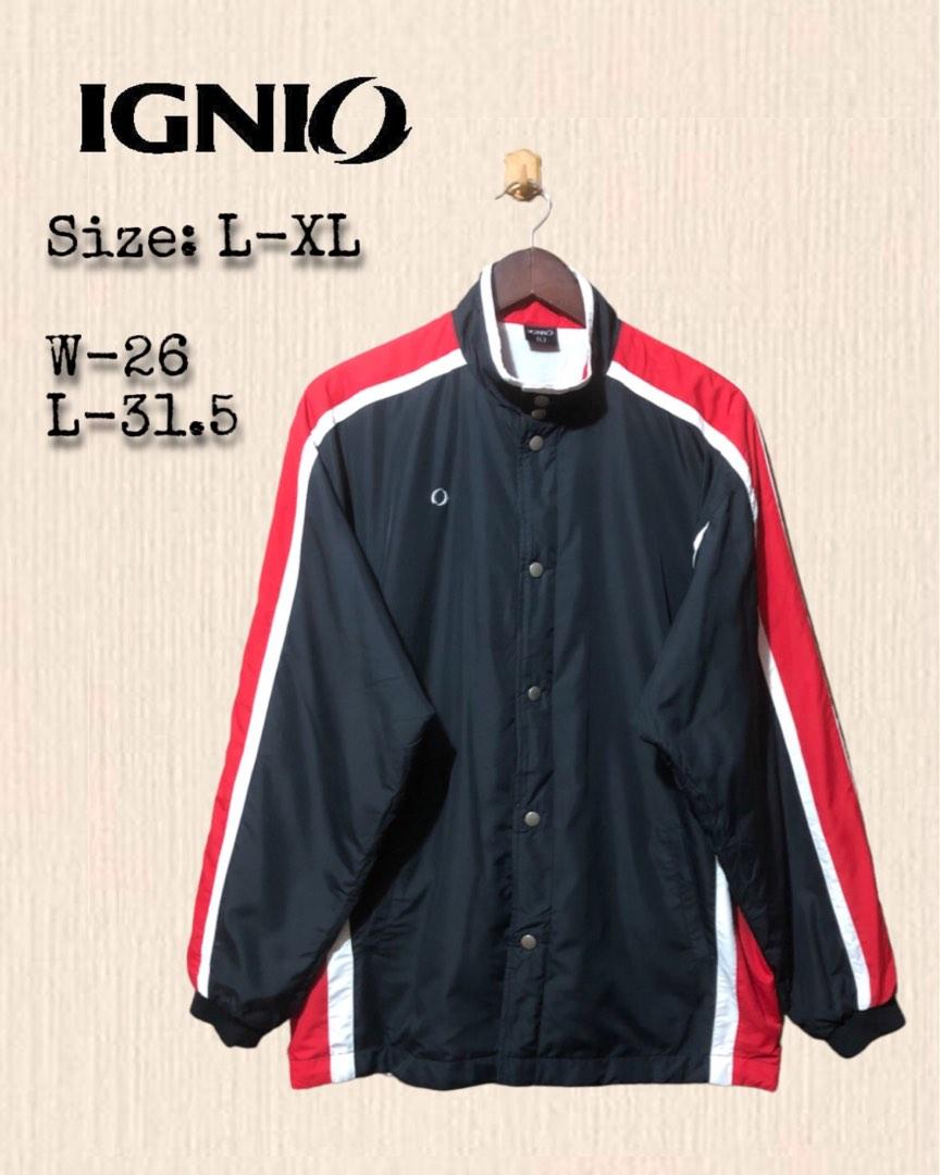 Original IGNIO Tricolor Snap Button Windbreaker, Men's Fashion, Coats, Jackets and Outerwear on ...