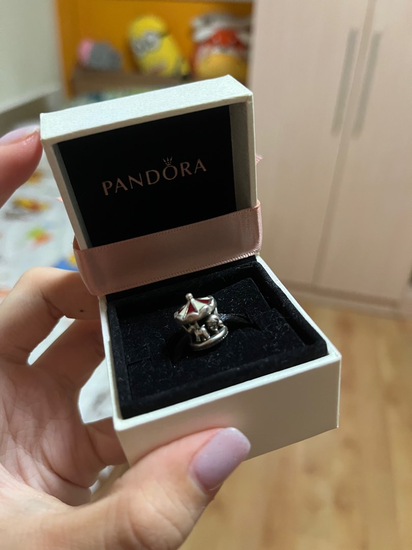 Pandora Carousel Charm, Women's Fashion, Jewelry & Organisers, Charms ...