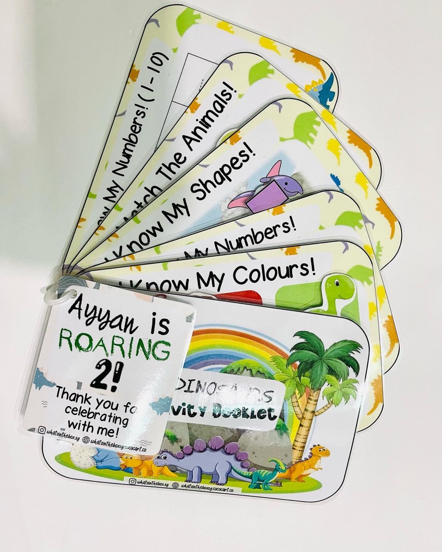 Party Packs Customised Activity Book!, Hobbies & Toys, Toys & Games on ...