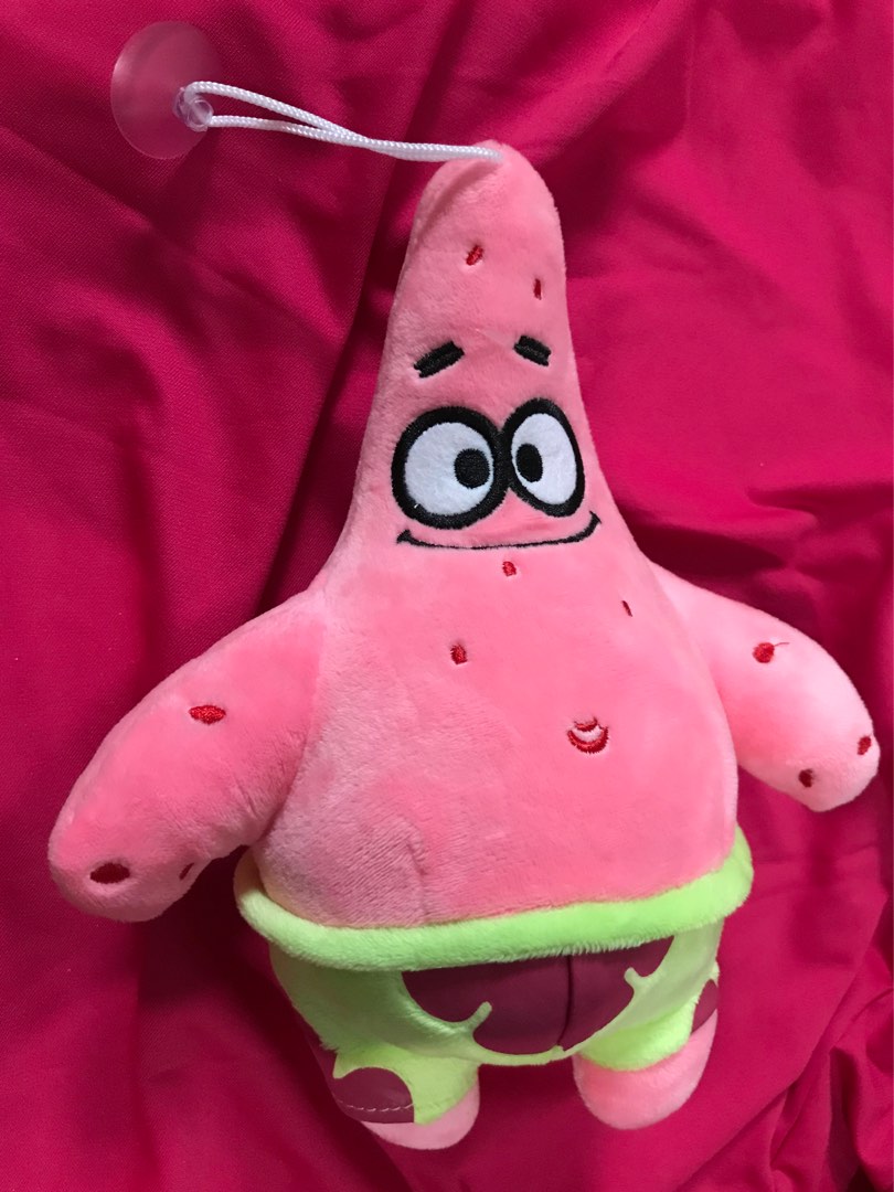 Patrick Star Stuffed Toy Plushie, Hobbies & Toys, Toys & Games on Carousell