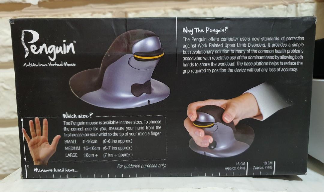 Penguin Ambidextrous Vertical Mouse, Computers & Tech, Parts ...