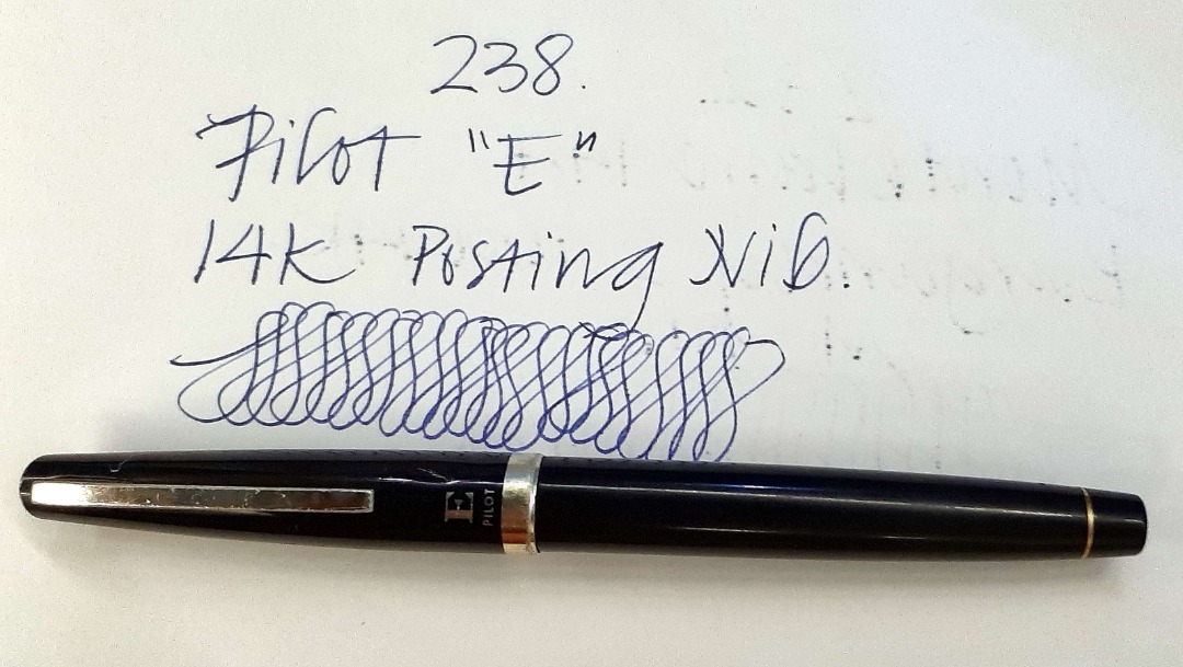 Pilot E Fountain Pen, Hobbies & Toys, Memorabilia & Collectibles ...