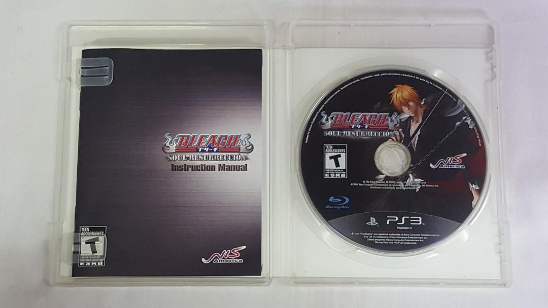 PlayStation 3 PS3 Bleach: Soul Resurrection, Video Gaming, Video Games ...
