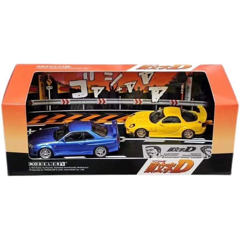 1/64 Initial D Keisuke VS God Foot GT-R (R34), Hobbies & Toys, Toys ...