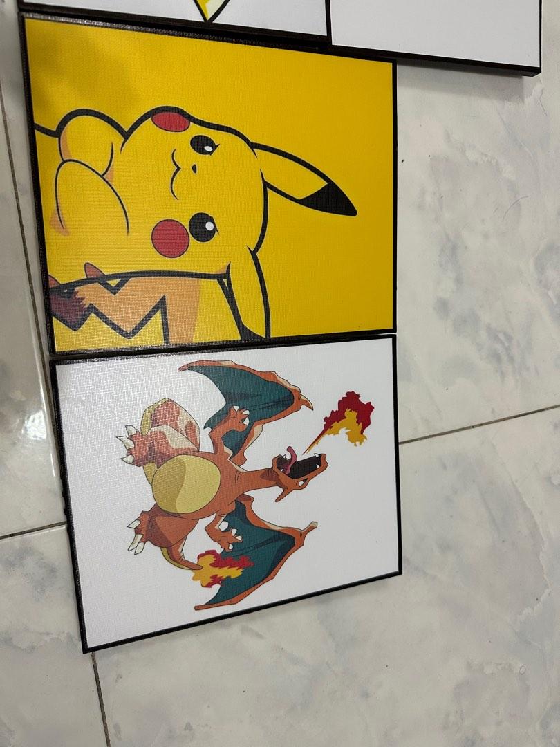 Pokémon Frames (Hang on Wall/Stand), Hobbies & Toys, Toys & Games on ...