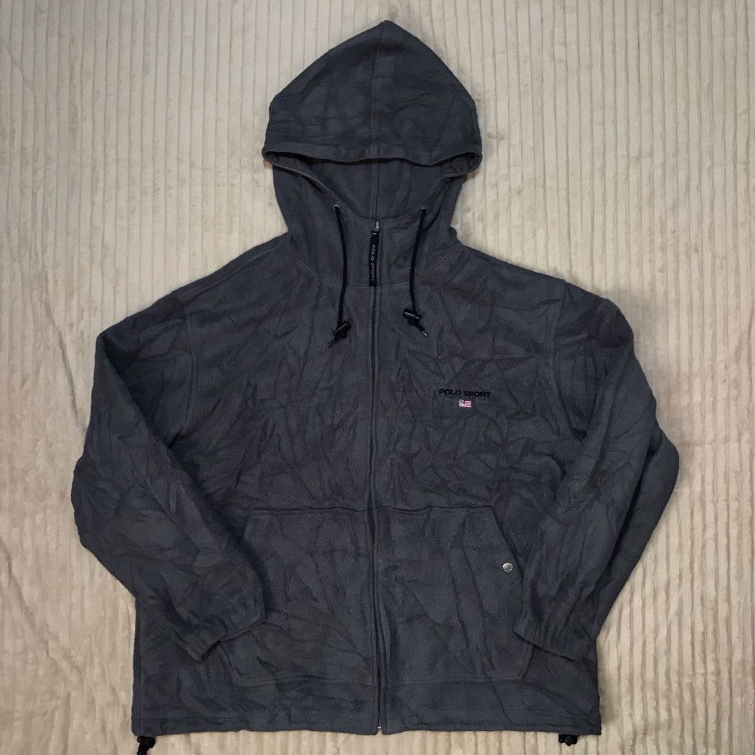 POLO SPORT RALPH LAUREN TECH FLEECE JACKET LEGIT, Men's Fashion, Coats ...