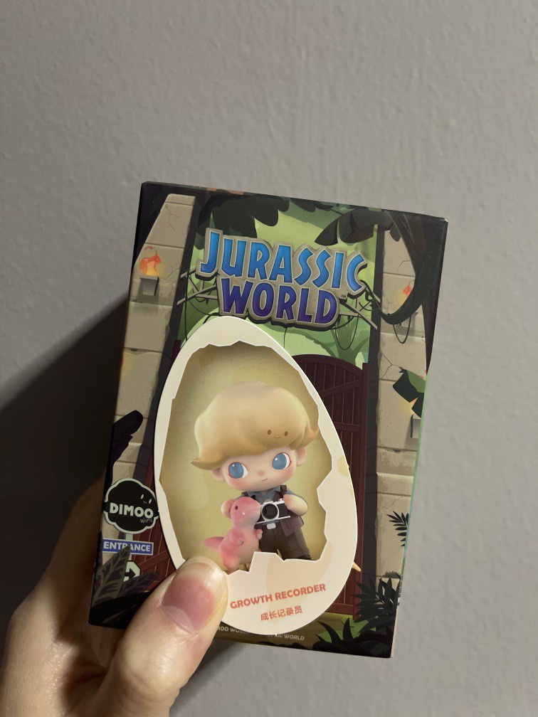 Popmart Dimoo jurassic world (Growth Recorder), Hobbies & Toys, Toys ...