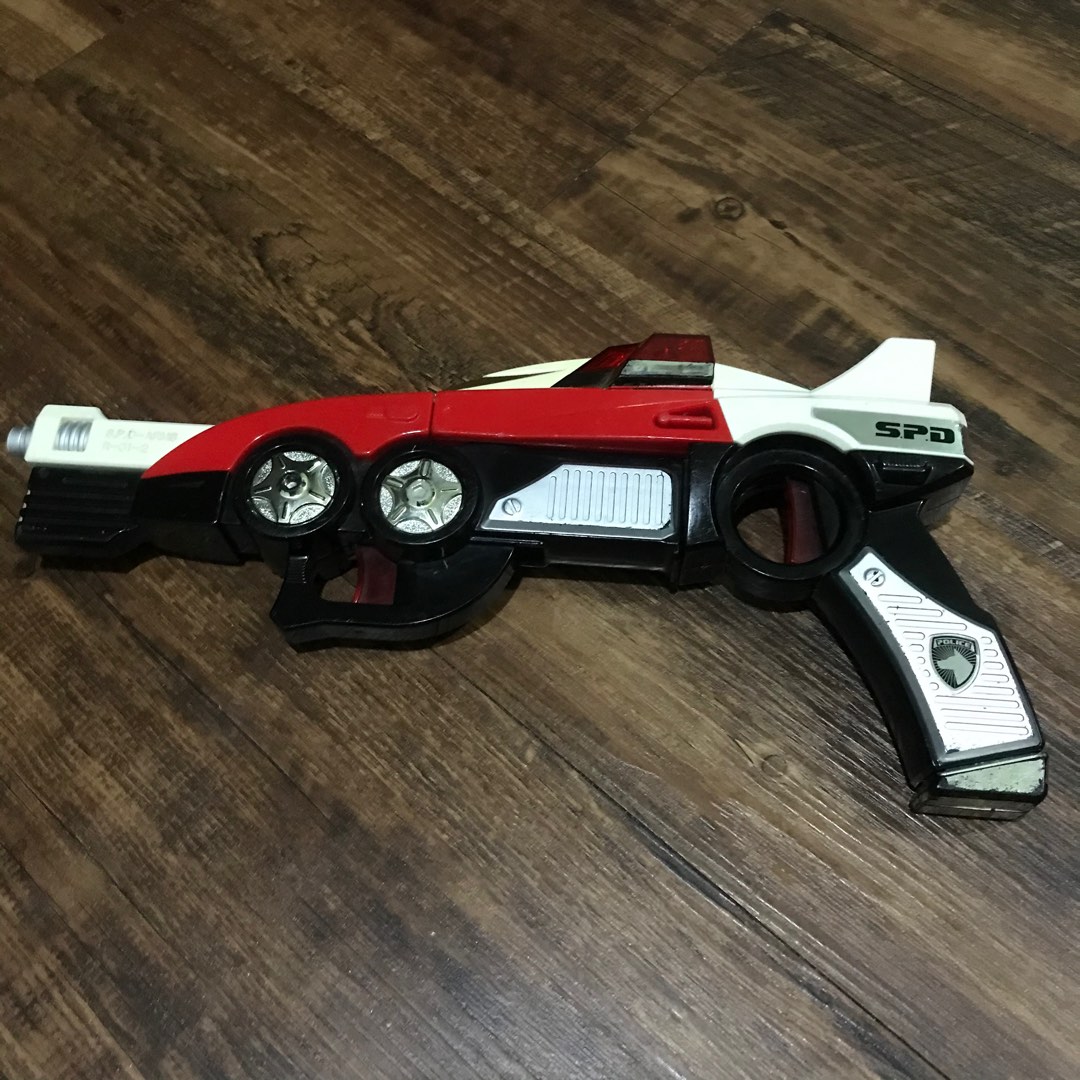 Power Rangers S.P.D Arms Gun, Hobbies & Toys, Toys & Games on Carousell