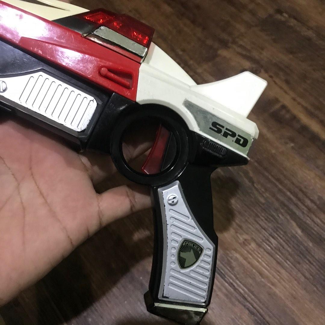 Power Rangers S.P.D Arms Gun, Hobbies & Toys, Toys & Games on Carousell