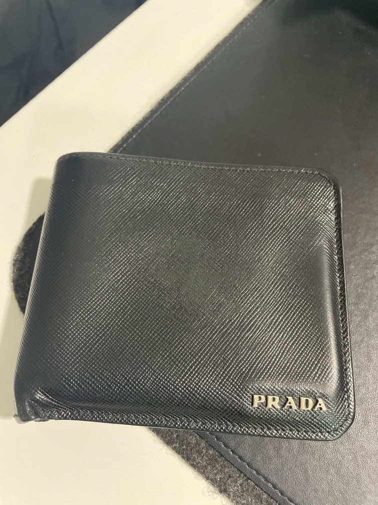 Prada Wallet for Men, Men's Fashion, Watches & Accessories, Wallets ...