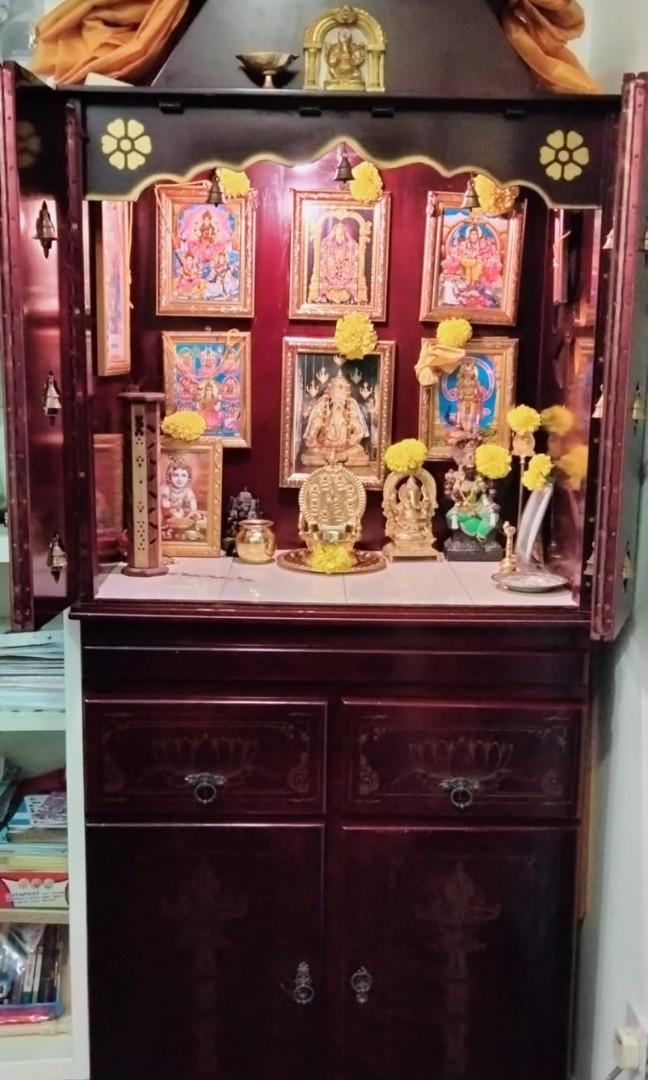 Prayer altar, Furniture & Home Living, Furniture, Shelves, Cabinets ...