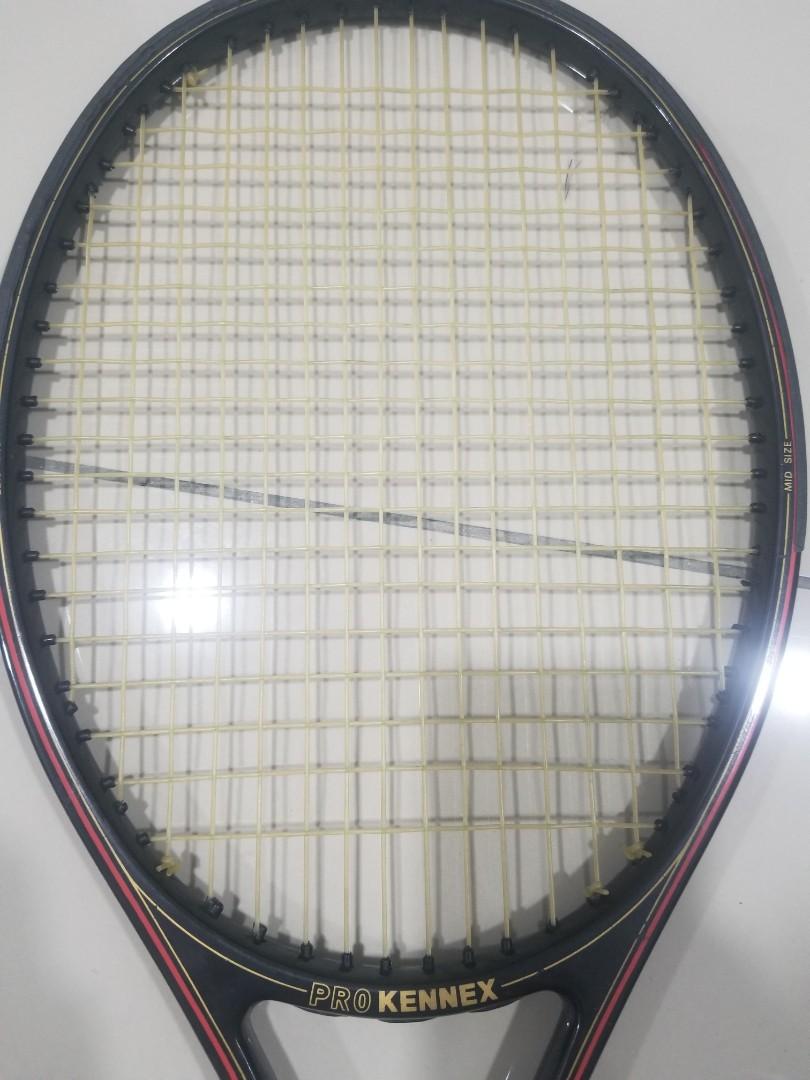 Pro kennex black ace midsize original tennis racket, Sports Equipment ...