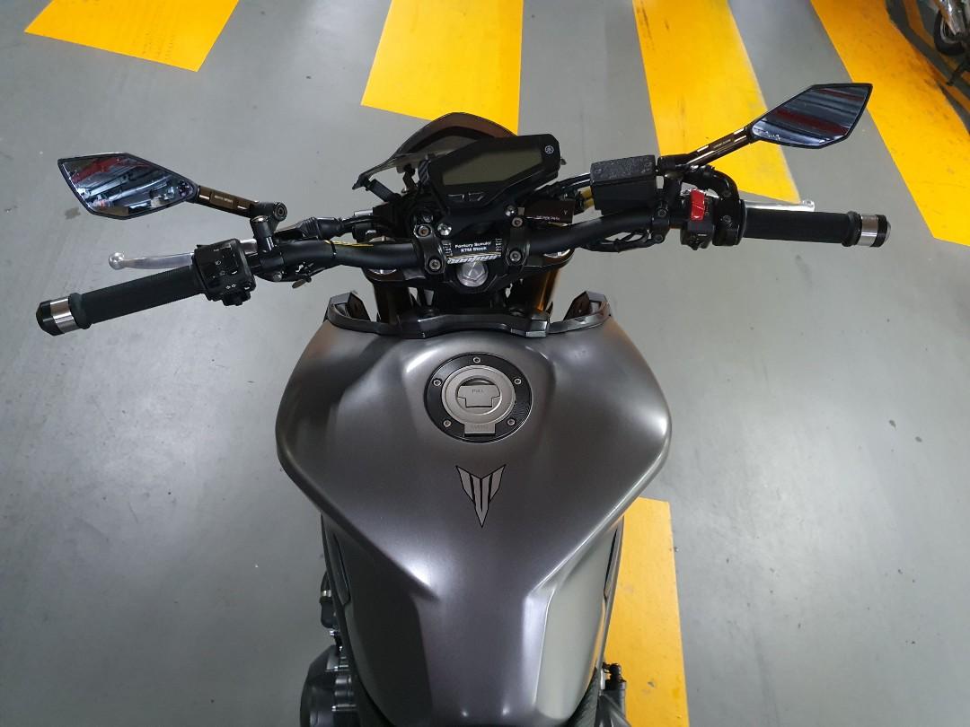 PROTAPER Contour Handlebar MT 09, Motorcycles, Motorcycle Accessories ...