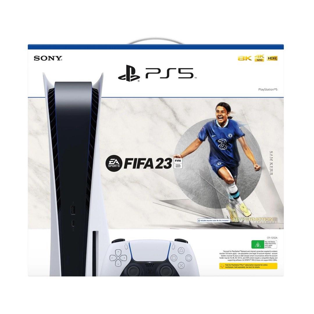 PS5 Disc FIFA 23 Bundle (Limited Stock), Video Gaming, Video Game ...