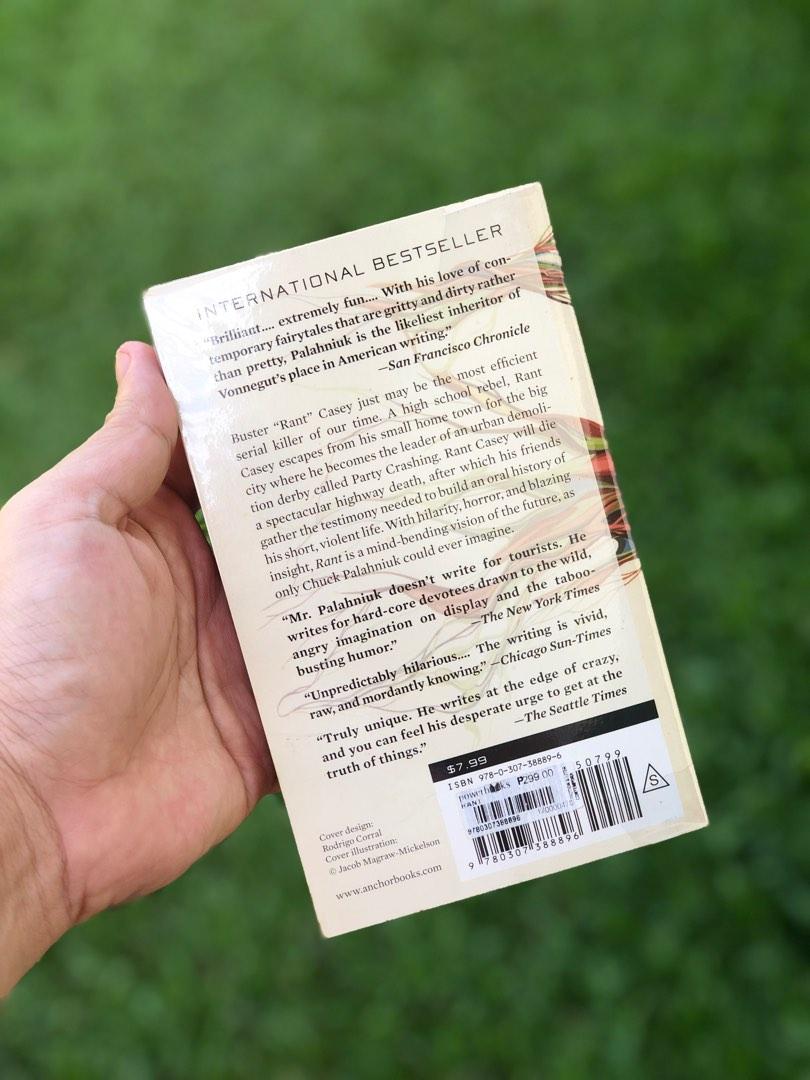 Rant by Chuck Palahniuk, Hobbies & Toys, Books & Magazines, Fiction ...