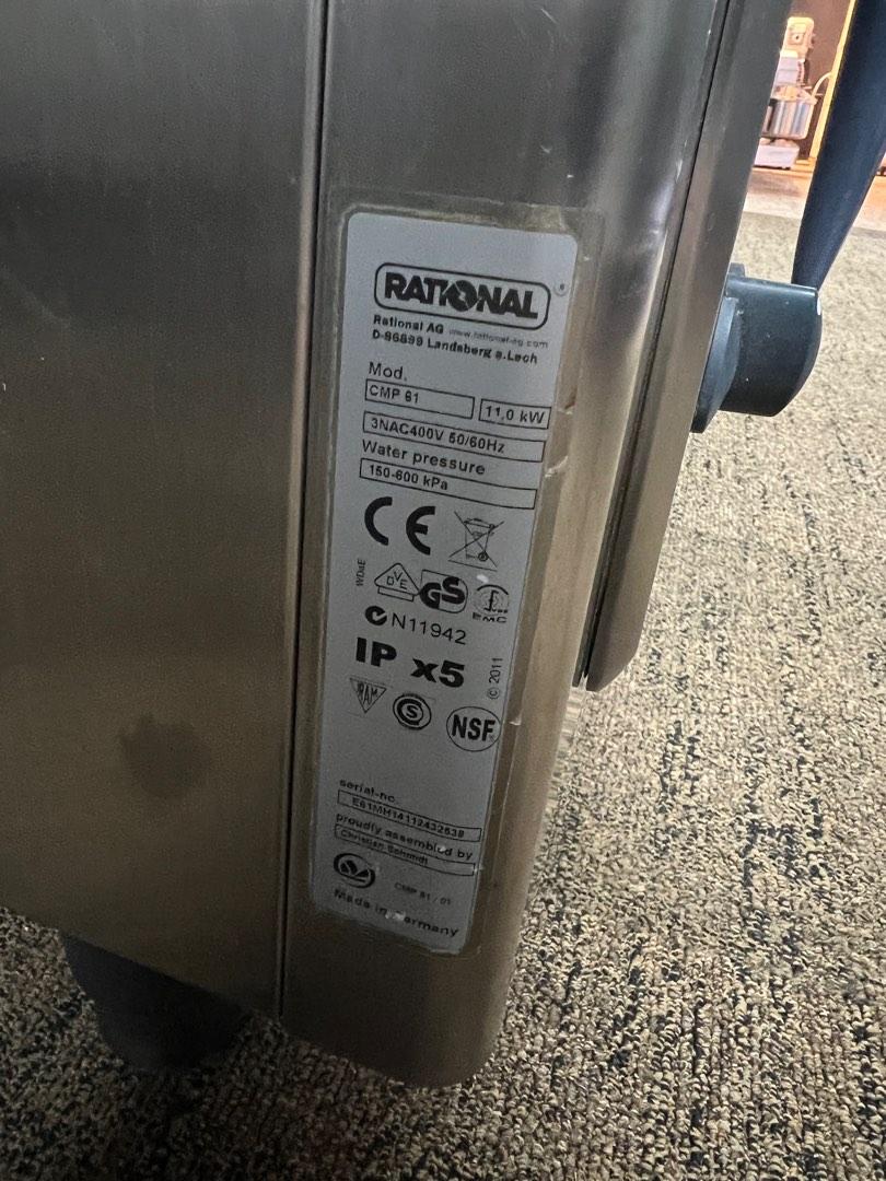 Rational Electric 6 Trays Combi Oven Combi Master Plus, TV & Home ...