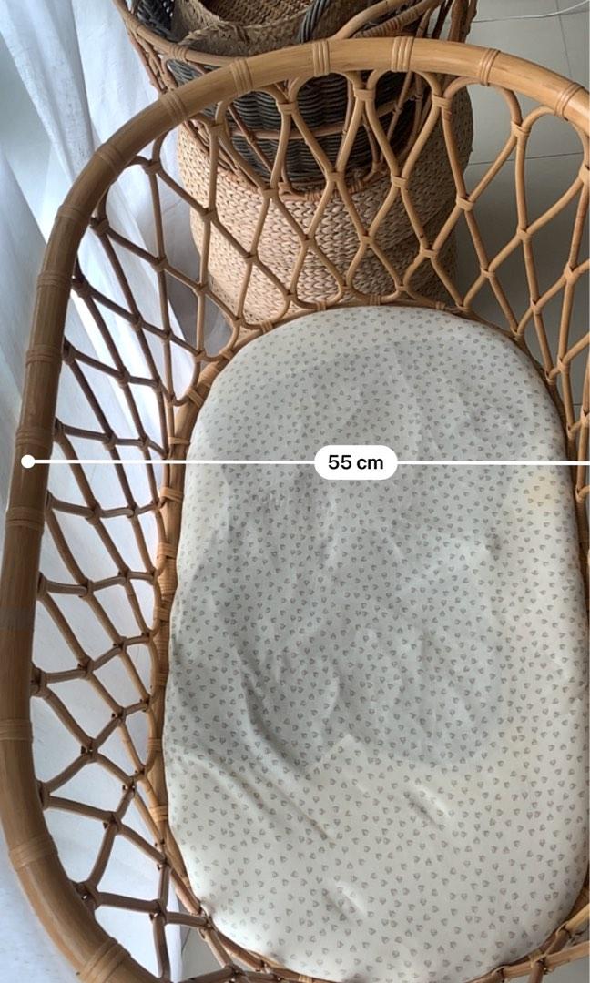 Rattan Baby Cot, Babies & Kids, Baby Nursery & Kids Furniture, Cots ...