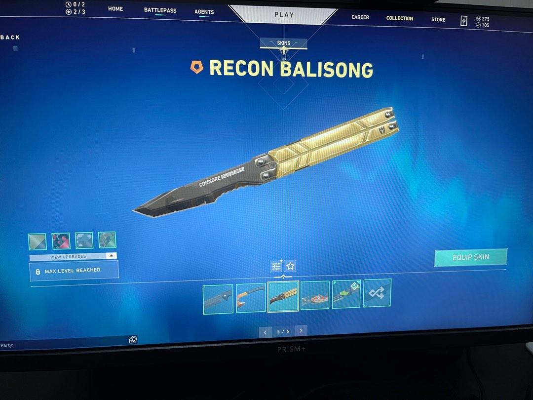 Rgx blade Valorant account WTS, Video Gaming, Gaming Accessories, In ...