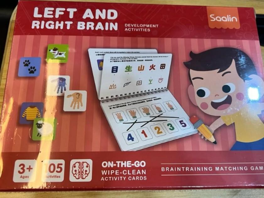 Right and left brain training book, Hobbies & Toys, Books & Magazines ...
