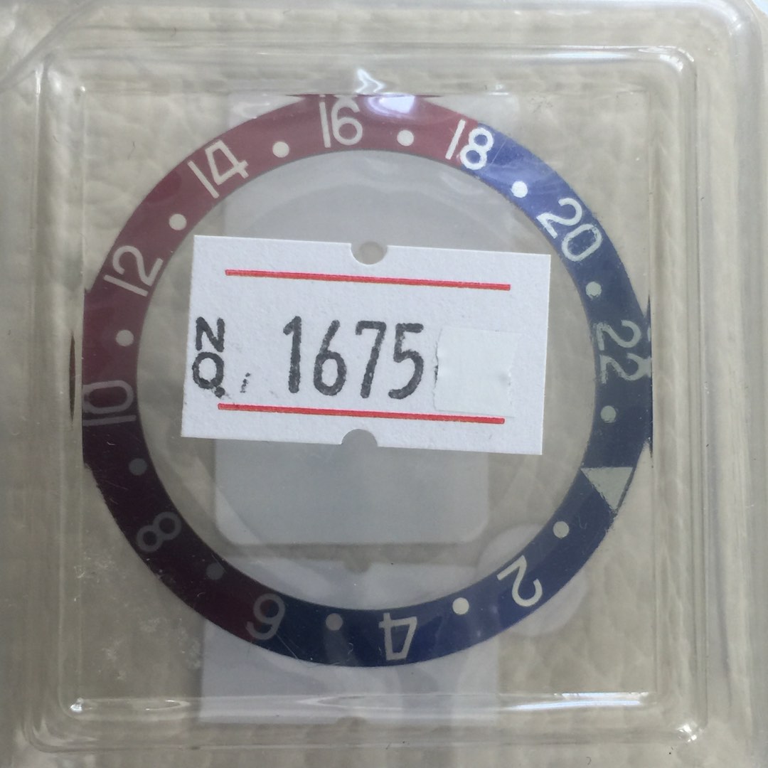 原裝Rolex GMT 1675/16750 百事紅藍圈, 男裝, 手錶及配件, 手錶 - Carousell