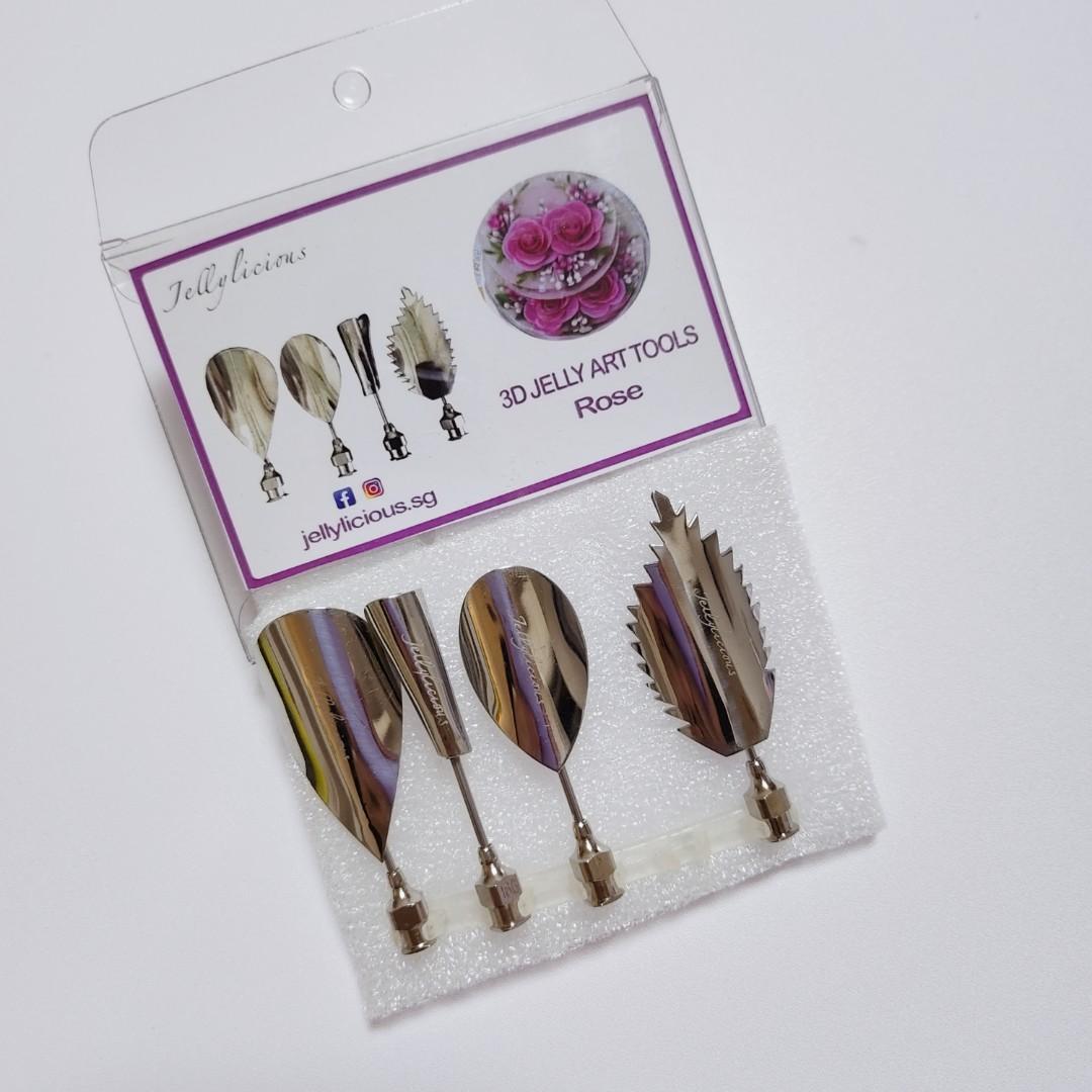 Rose 3D Jelly Tools, Food & Drinks, Homemade Bakes on Carousell