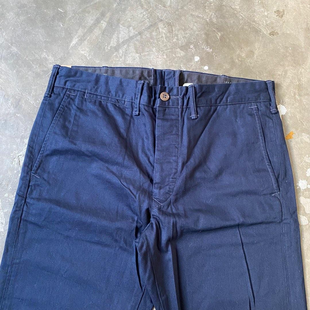RRL Ralph Lauren - Military Chino Pants Navy, Men's Fashion, Bottoms ...