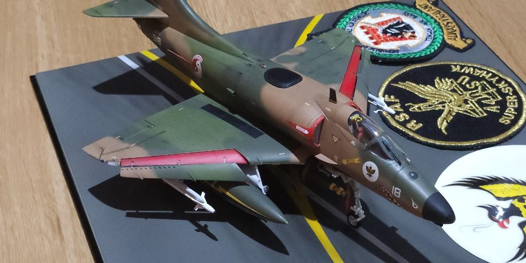 RSAF A4S-1 Skyhawk Aircraft, Hobbies & Toys, Toys & Games on Carousell