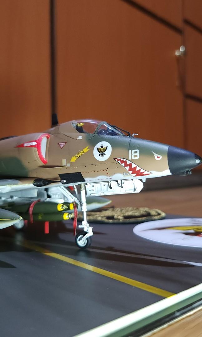 RSAF A4S-1 Skyhawk Aircraft, Hobbies & Toys, Toys & Games on Carousell